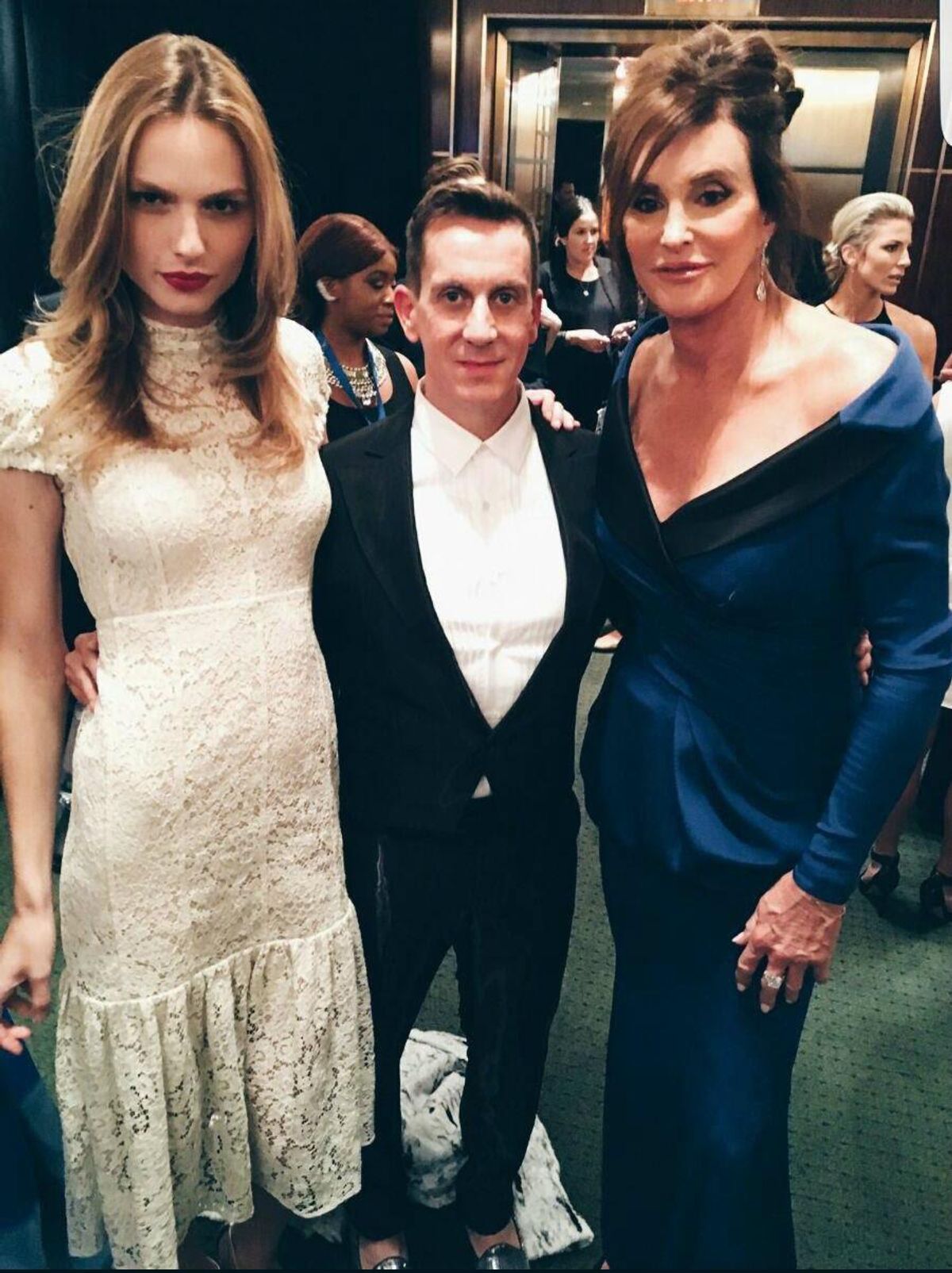 Andreja Pejic and Caitlyn Jenner Meet at ‘Women of the Year Awards’