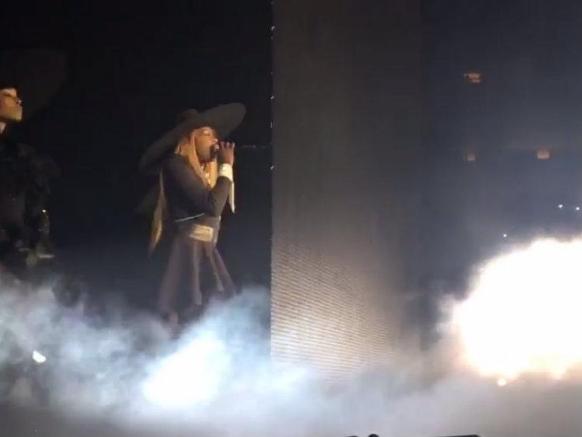 Big Freedia Introduces Beyoncé During New Orleans Formation Show