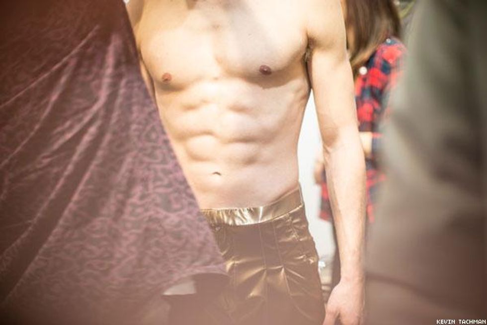 Backstage With Milan Models