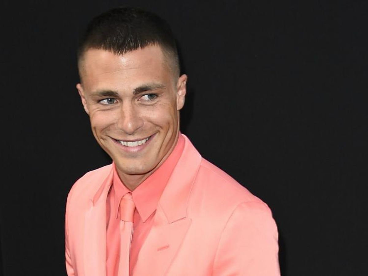 Hit or Miss? Colton Haynes in a Pink Marc Jacobs Suit