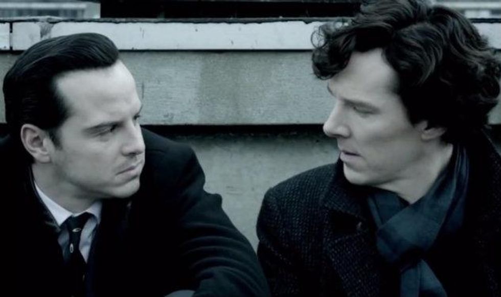 Sherlock And John Kiss