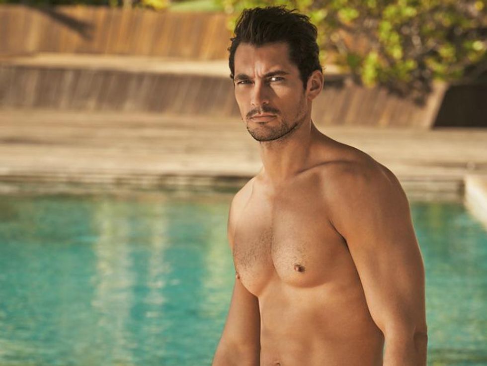 David Gandy In Bed