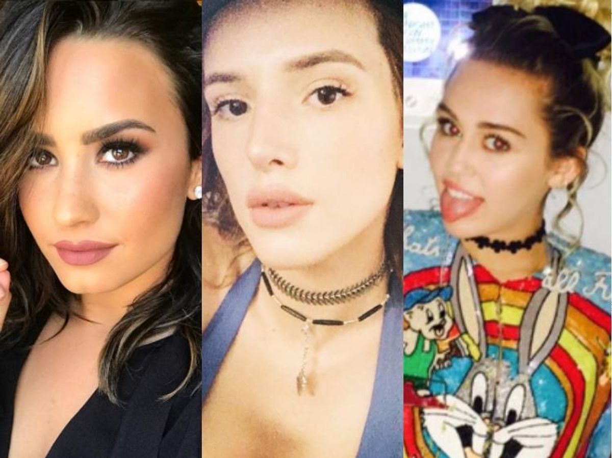 Bisexual Actress Bella Thorne Reveals Crushes on Demi Lovato and Miley ...