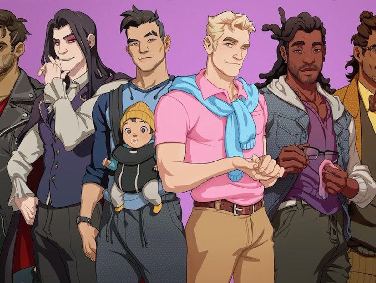 Choose Your DILF with This 'Dream Daddy' Dating Simulator