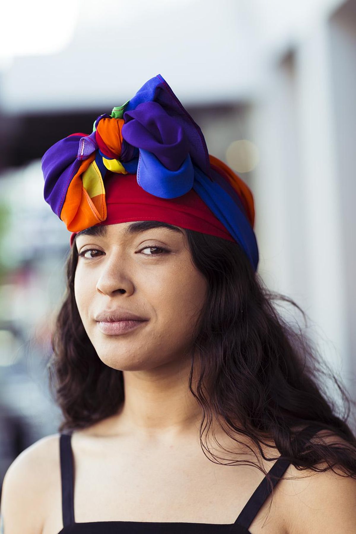 Gallery: We Need This Australian Designer's Rainbow 'PRIDE' Scarf | Out.com