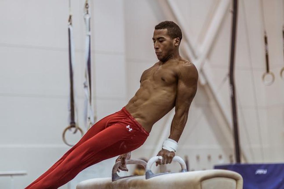 Slideshow: Training Day with Out Gymnast Josh Dixon
