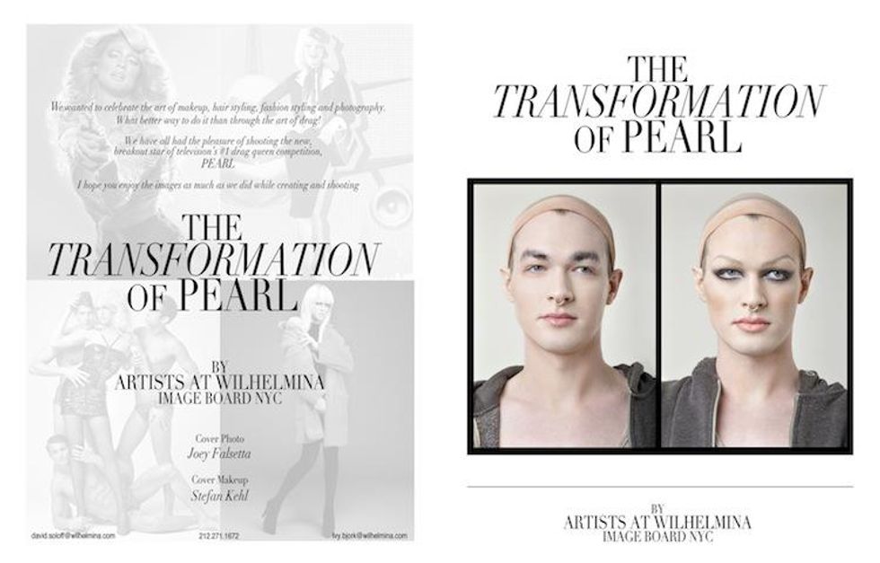 The Transformation of Pearl by Artists at Whilelmina | Out.com