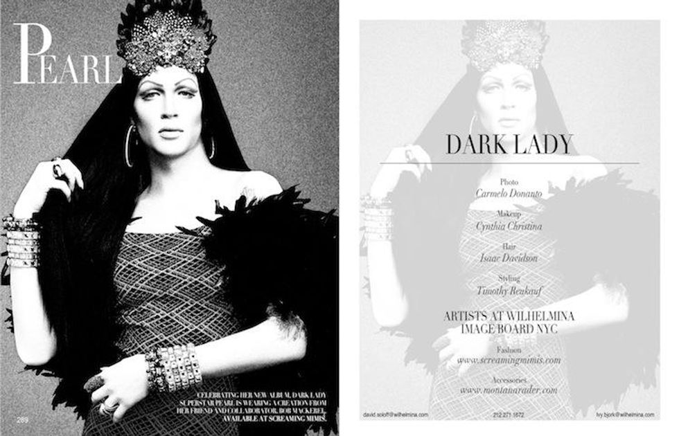 The Transformation of Pearl by Artists at Whilelmina