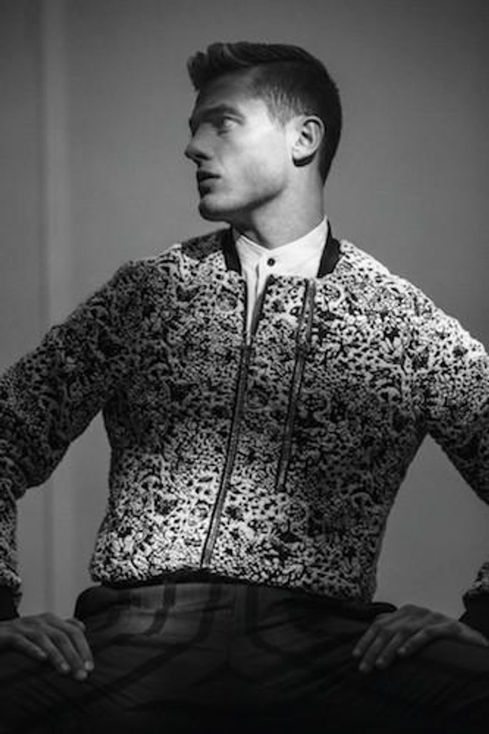 Robbie Rogers Models in 'Flaunt' | Out.com