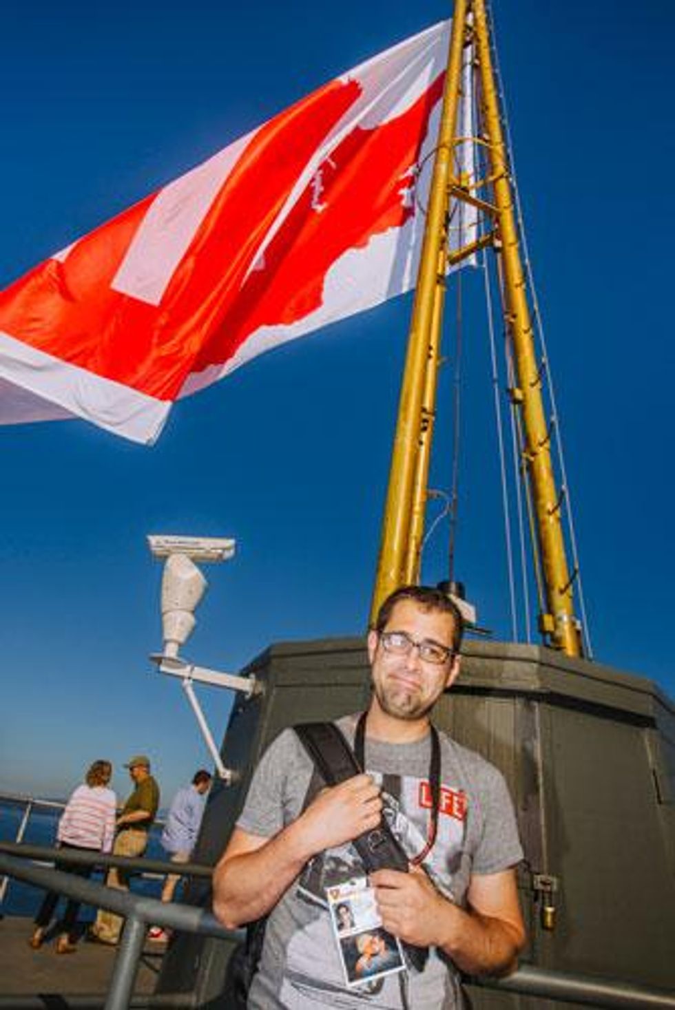 Raising the HRC Equality Flag Atop the Space Needle