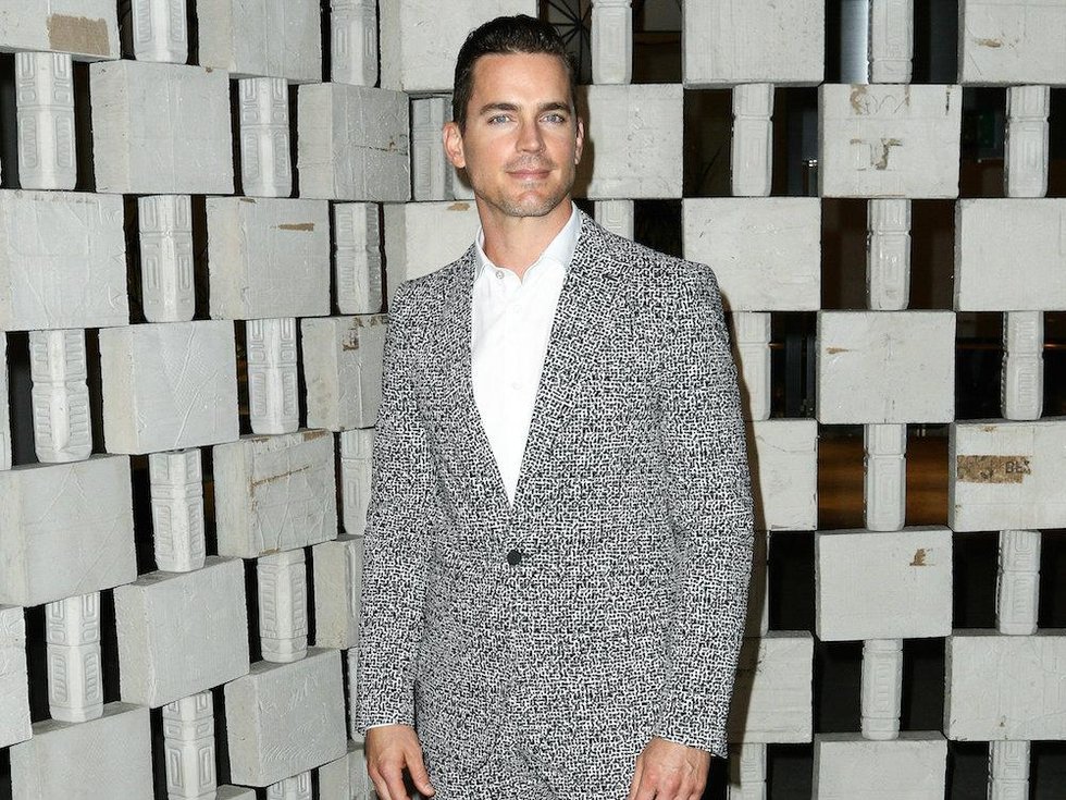 Matt Bomer Grey Suit