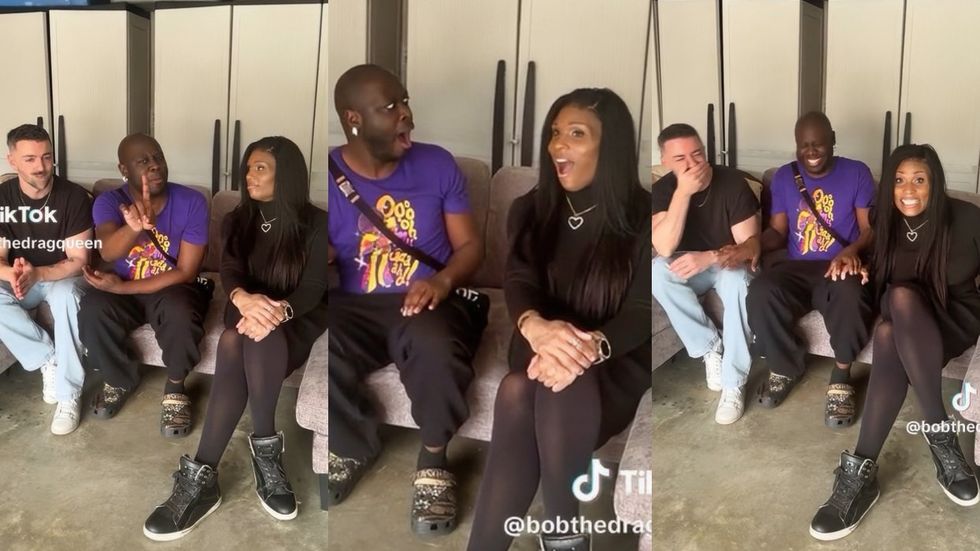 Bob & Peppermint recreate 'RACE?!' meme & we're cackling