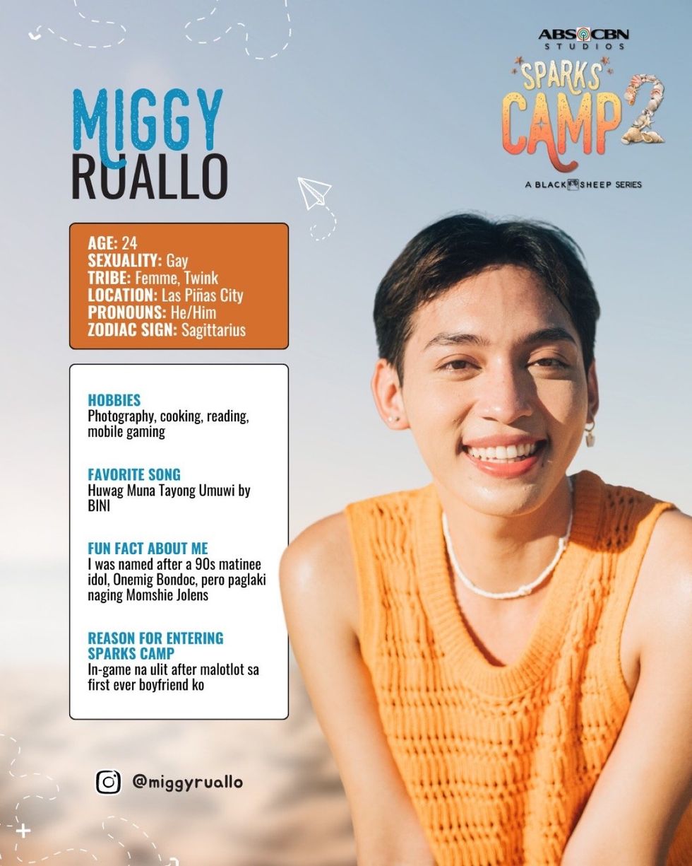 Meet the 10 queer Filipino cuties looking for love in 'Sparks Camp' season 2