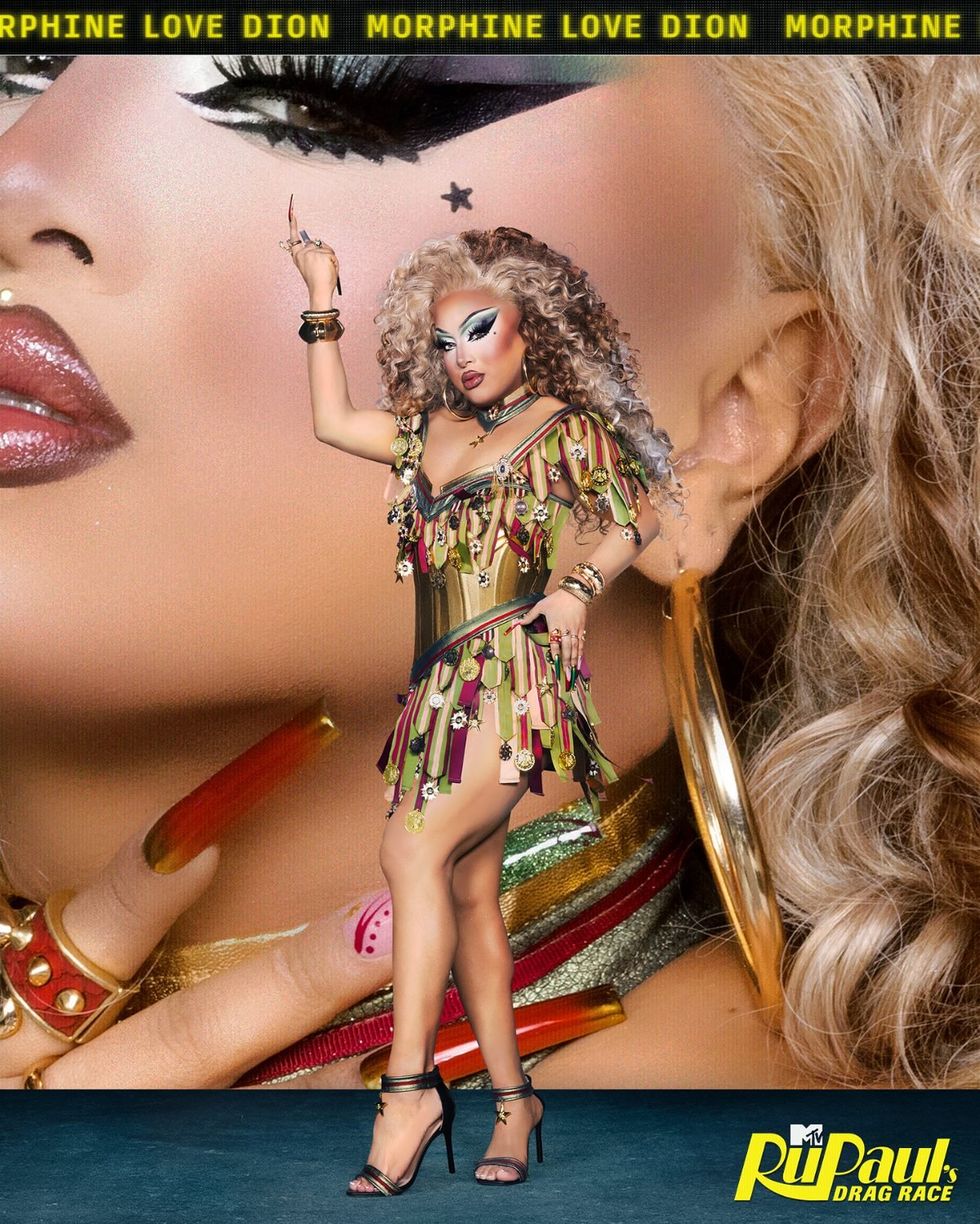Morphine Love Dion teases 'sickening drama' from 'Drag Race' season 16