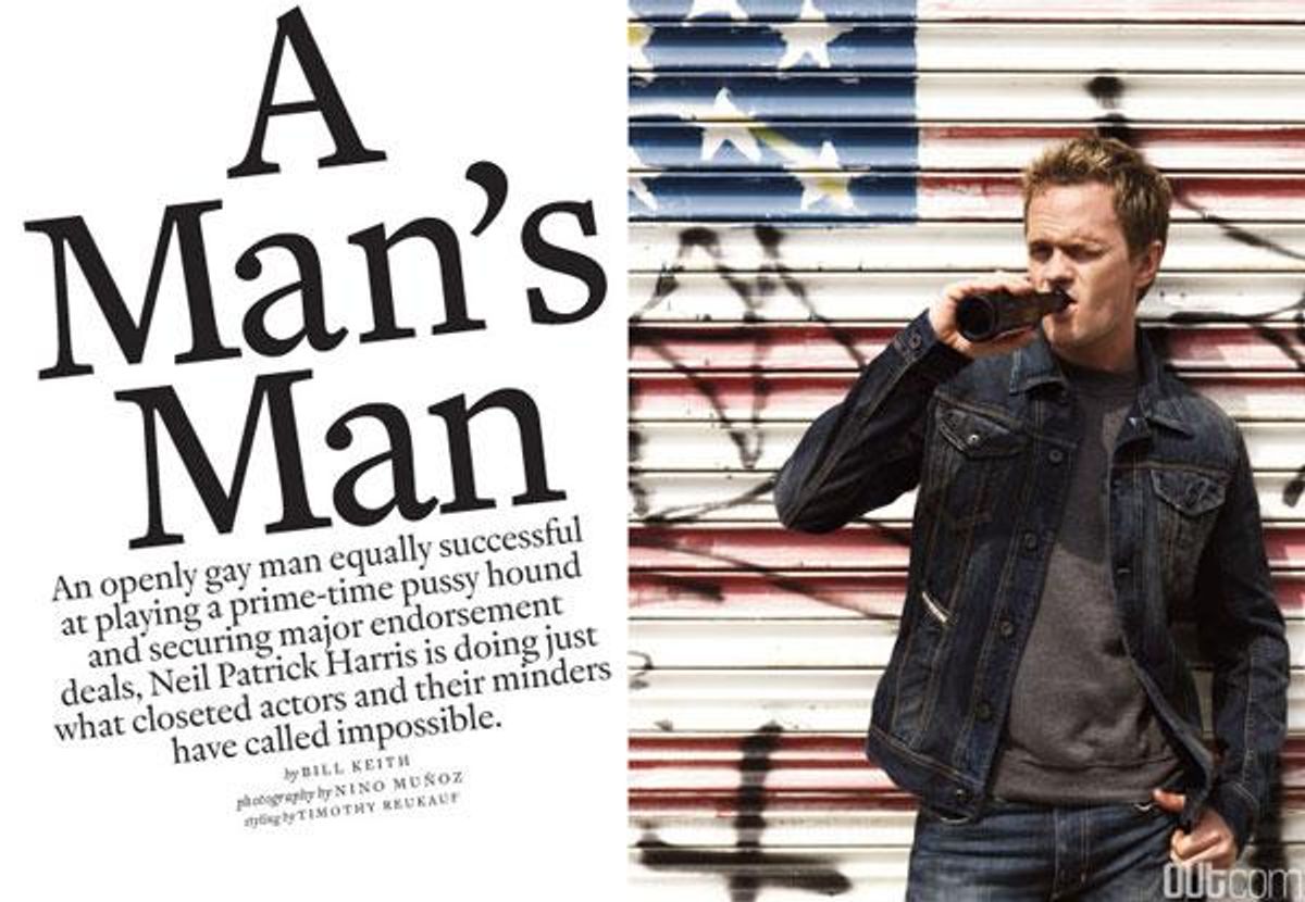 Neil Patrick Harris: A Man's Man | Out.com