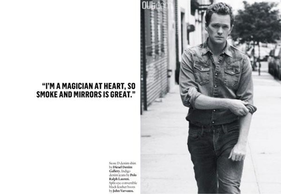 Neil Patrick Harris: A Man's Man | Out.com