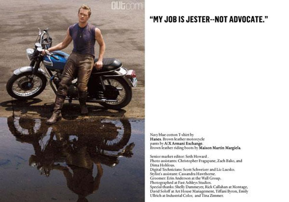 Neil Patrick Harris: A Man's Man | Out.com