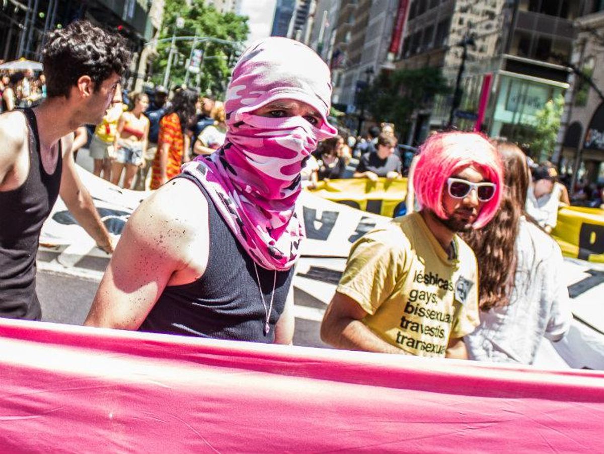 12 Protesters Arrested During NYC Pride Parade