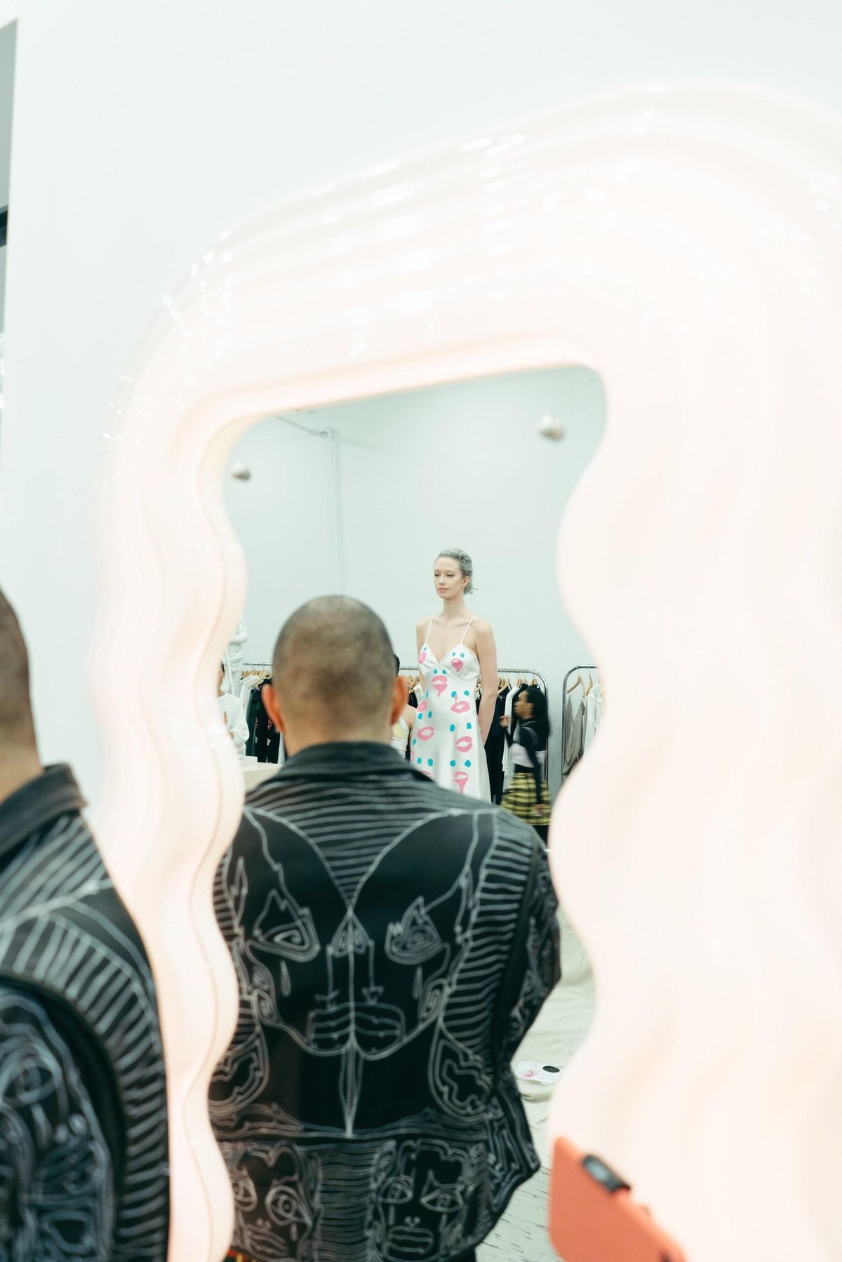 NYFW: Patrick Church Paints Gowns Live in His Fashion Week Performance ...