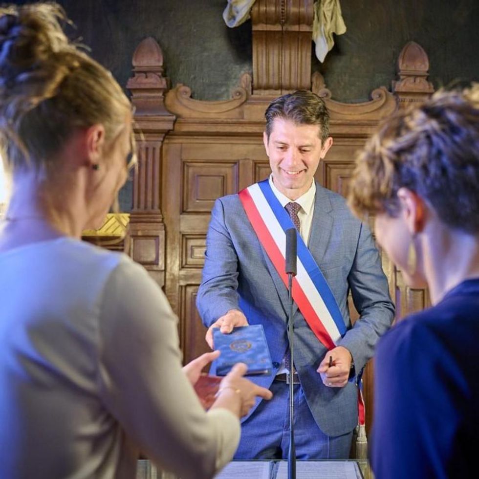 Out Olympic Fencer Astrid Guyart Marries Girlfriend in Beautiful Ceremony