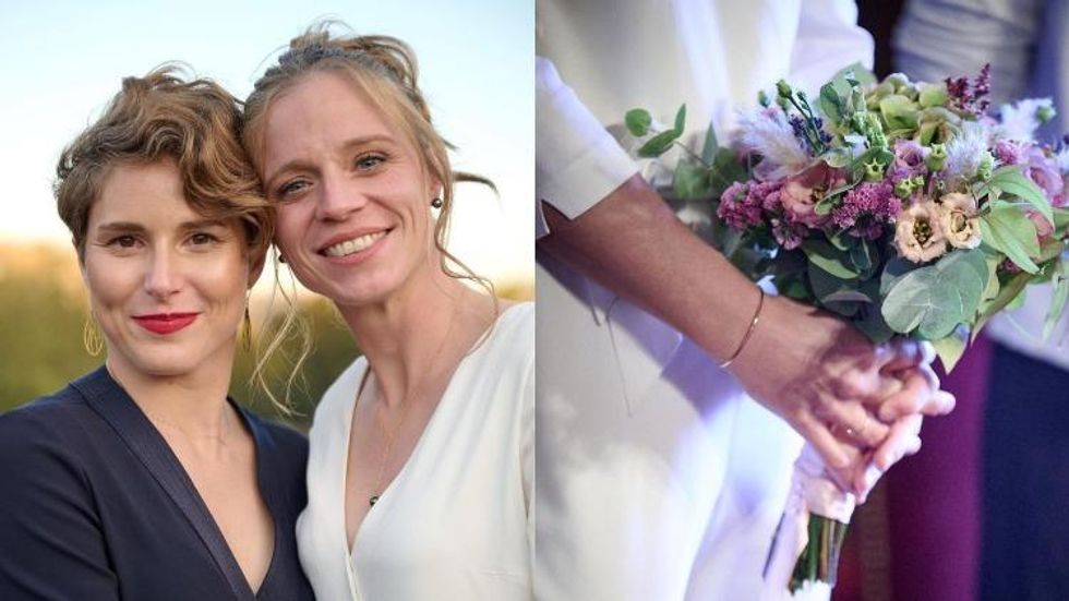 Out Olympic Fencer Astrid Guyart Marries Girlfriend in Beautiful Ceremony