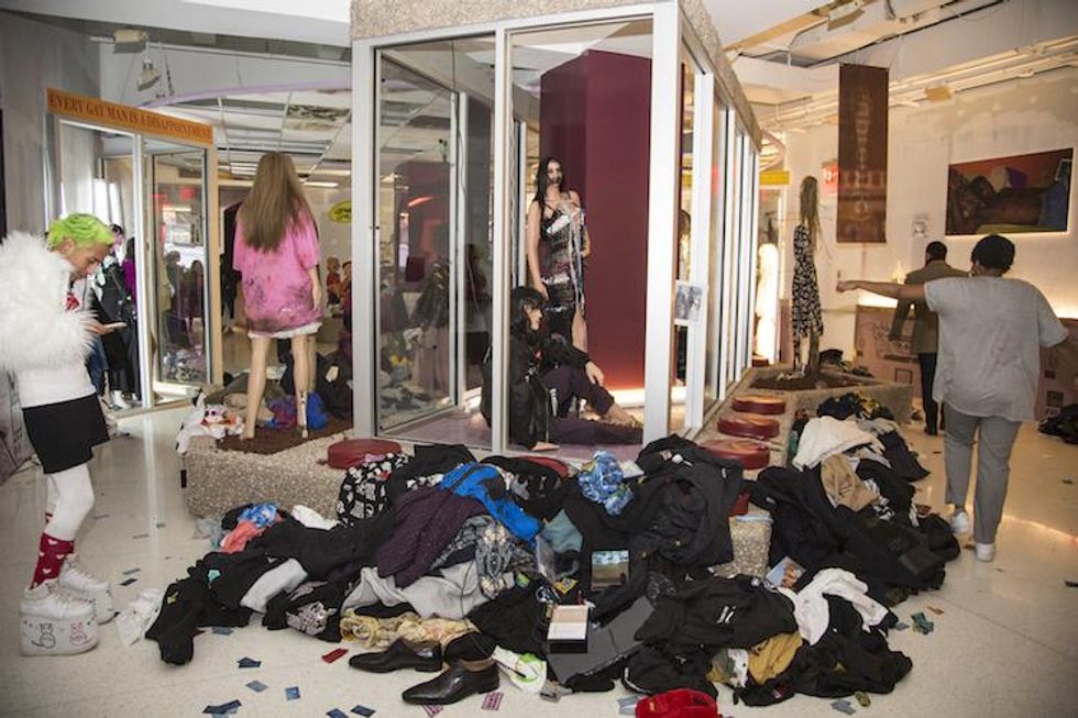 New Yorkers Went Absolutely Bats*** Last Night For Bjarne Melgaard's ...