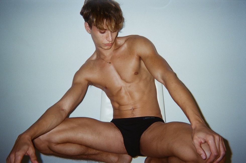 Dominic Albano Collection's new campaign with hot male models