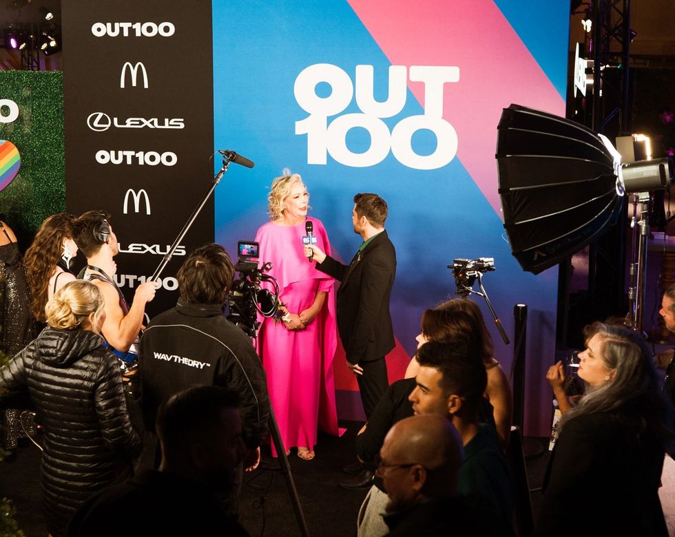 Out100 2024 party pics from queer photographer Roland Fitz