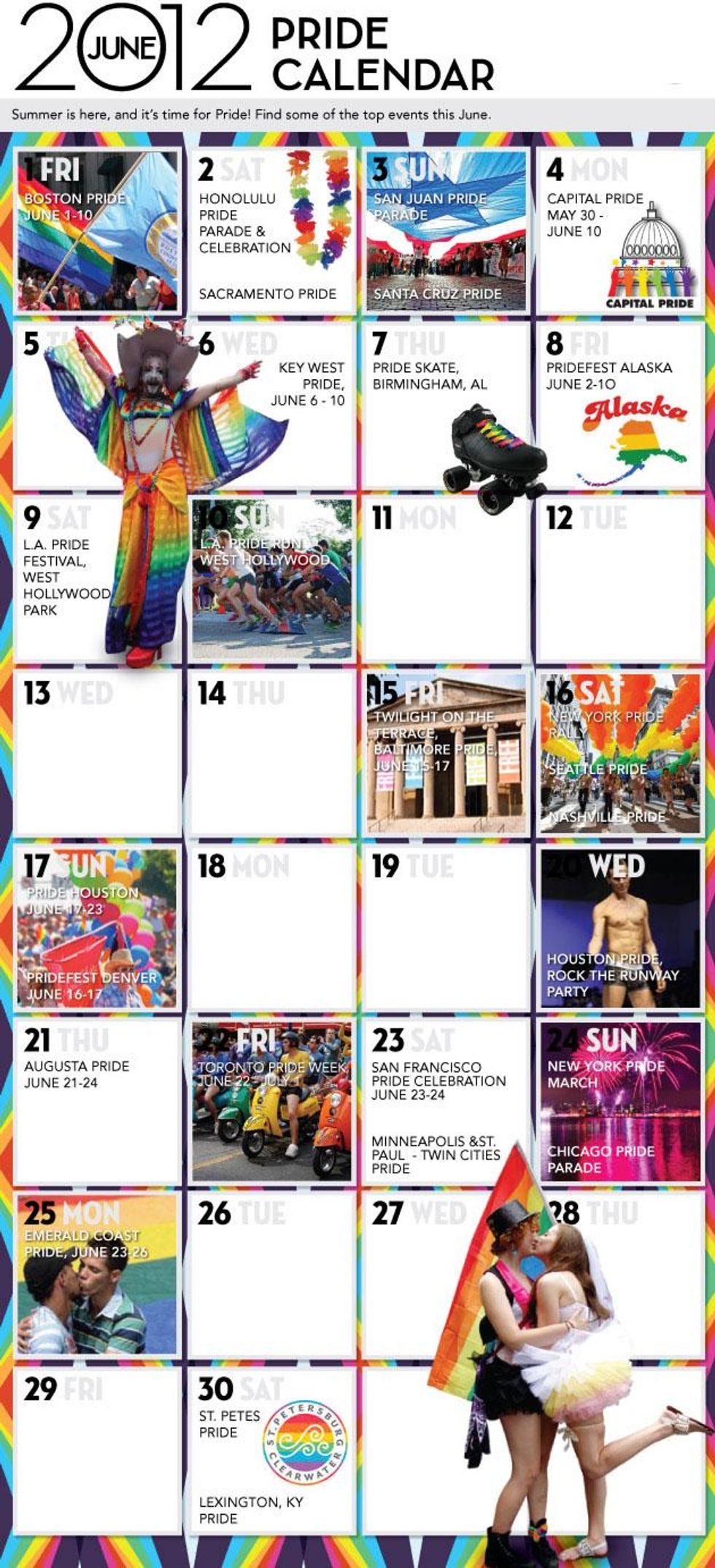 Pride Calendar | Out.com