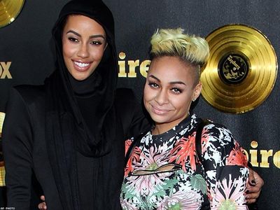 Azmarie Livingston And Raven Symone Kissing