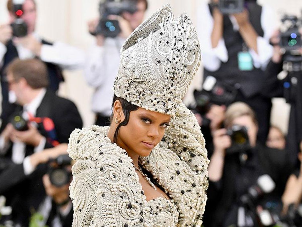 This Video of Rihanna Runway Walking Through the Met Is Everything You Need