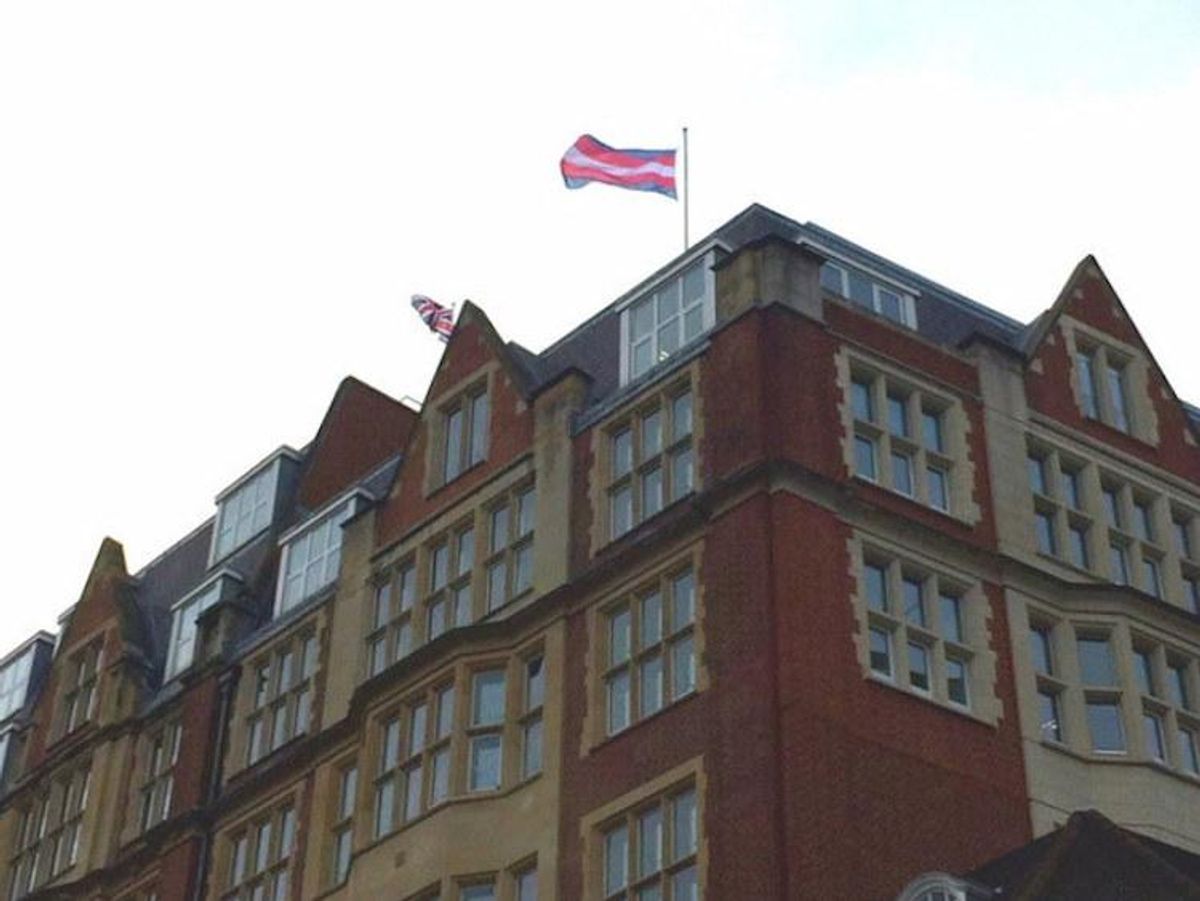 Trans Day of Remembrance: UK Government Flies Trans Flag For First Time