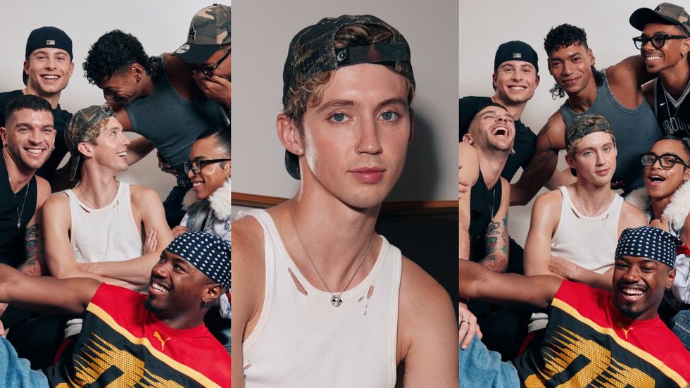 Troye Sivan & tour dancers play Grindr's spicy new game