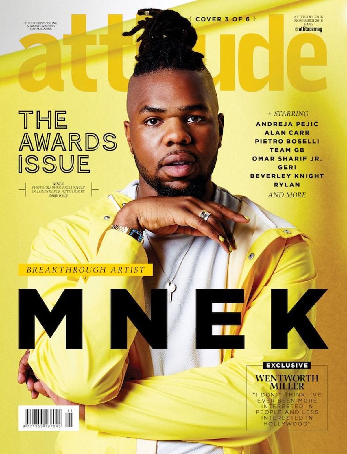'Attitude' Unveils Six Stunning Covers for Awards Issue