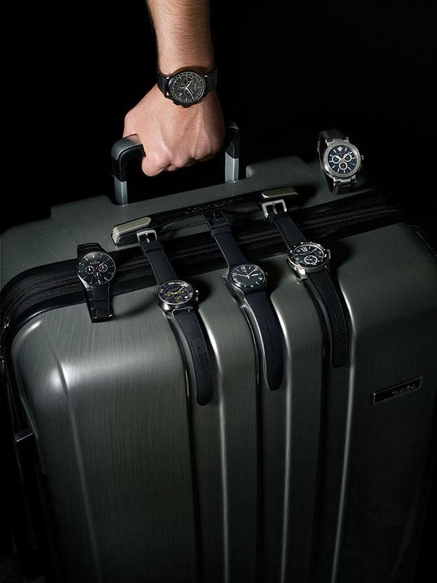 Fashion tip: Choosing a simple, all-black watch will have you feeling ...