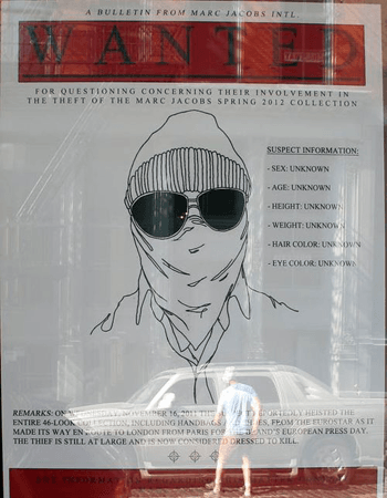 Marc Jacobs Jokes About Stolen Collection