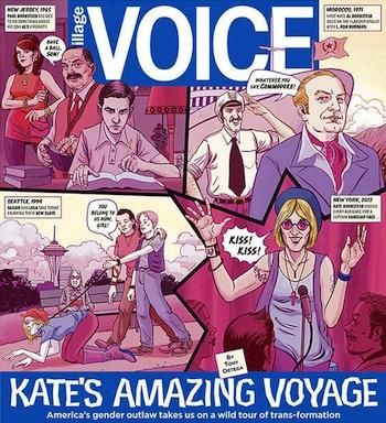 Kate Bornstein Gets a 'Village Voice' Cover