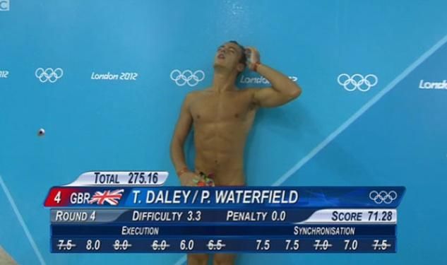 Tom Daley Gives Us a Show