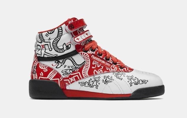 Reebok Launches Keith Haring Sneakers