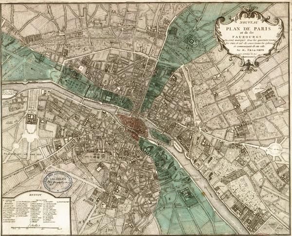 14 Paris Maps, Starting At 360 C.E.