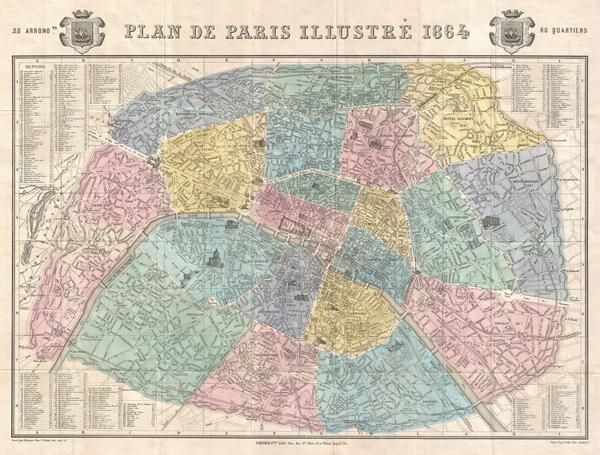 14 Paris Maps, Starting At 360 C.E.