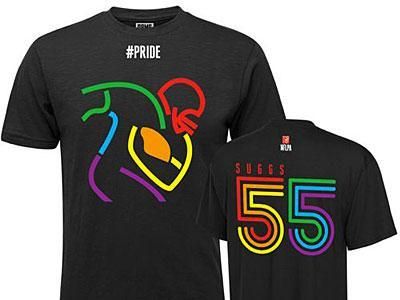 NFL Players Association Unveils LGBT 'Pride' T-Shirt