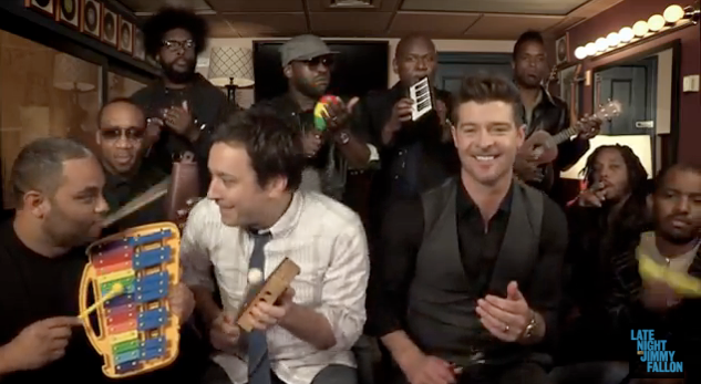 Jimmy Fallon Blurred Lines