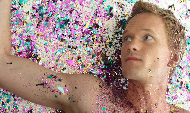 Go Behind The Scenes Of Neil Patrick Harris's Glitter-Filled Photo Shoot