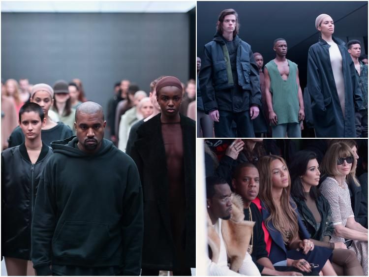 WATCH: Kanye West Presents His Collection With Adidas At NYFW
