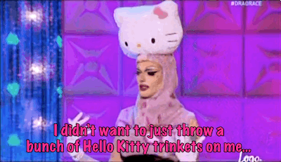 The Drag Race GIF-Cap Extravaganza: Hello Kitty Girl