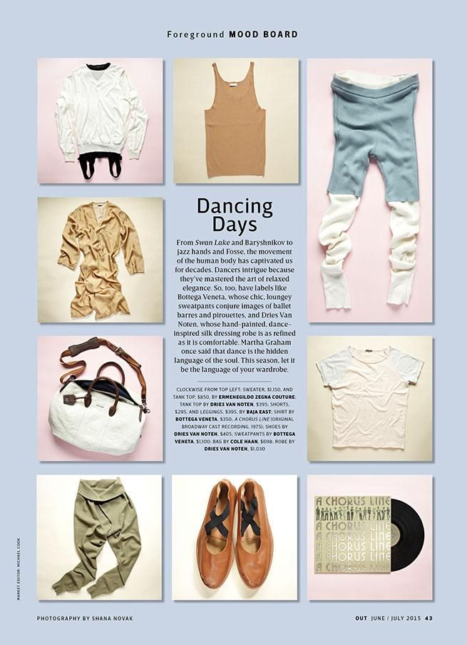 Mood Board: Dancing Days