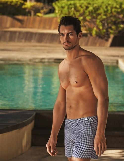David Gandy in Autograph Swimwear