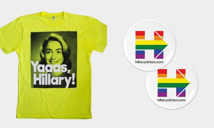 Hillary Clinton's Campaign Goes Even Gayer