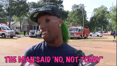 No No No Not Today Gif